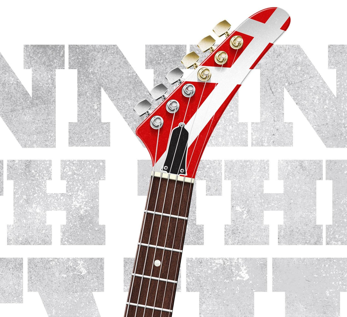 Eddie Van Halen Ibanez Destroyer - Shark - Runnin' with the Devil Typo ...